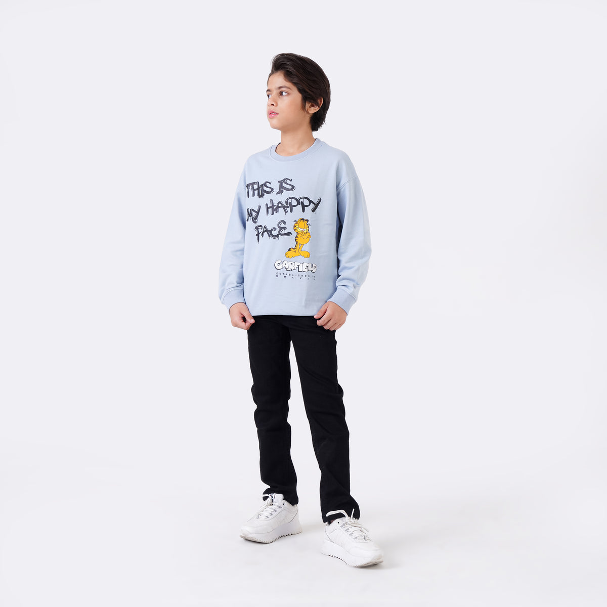 GARFIELD PRINTED SWEATSHIRT – Oaklynn